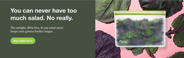 (re)zip Leakproof Reusable Snack, Sandwich & Storage Bags