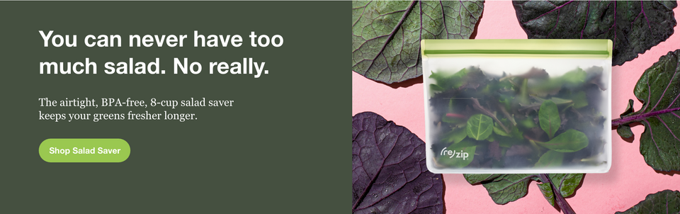 (re)zip Leakproof Reusable Snack, Sandwich & Storage Bags