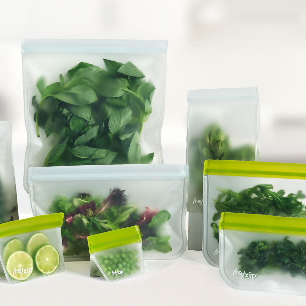 (re)zip Leakproof Reusable Snack, Sandwich & Storage Bags
